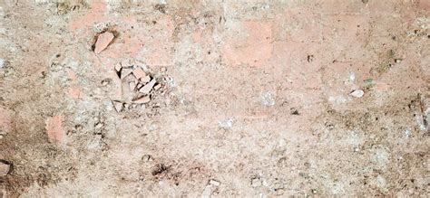 The Floor Texture Of A Collapsing Building Sand Cement Garbage Stock