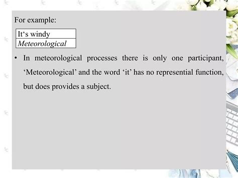 Systemic Functional Linguistics Ideational Meanings Ppt Science