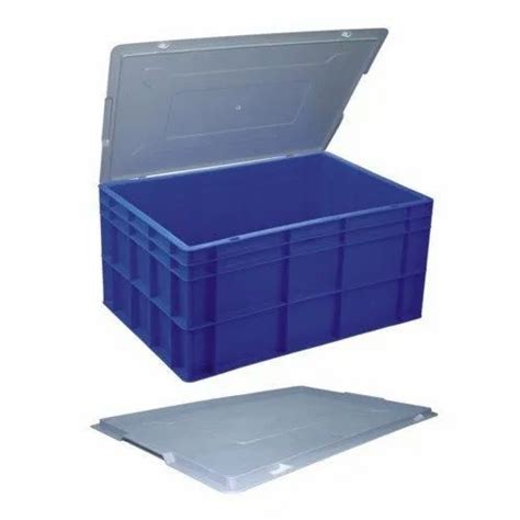 Rectangular Solid Box Plastic Crates With Lid Capacity 20ltr 250ltrs Size 300 200 Rs 300