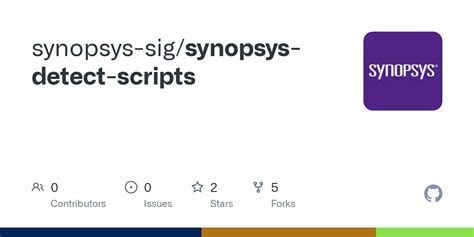 github synopsys sig synopsys detect scripts