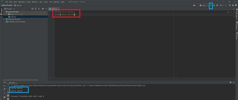 【python基础】编写 运行hello world项目 乐吧编程 博客园