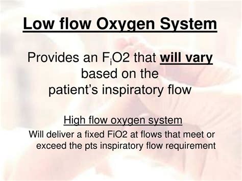 PPT The Delivery Of Low Flow Oxygen In Neonates Made Interesting PowerPoint Presentation
