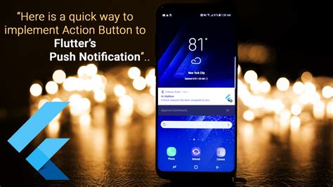 Firebase Push Notification With Action Button In Flutter Flutterx