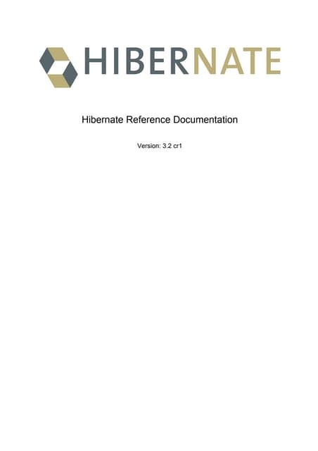 Hibernate Reference Pdf
