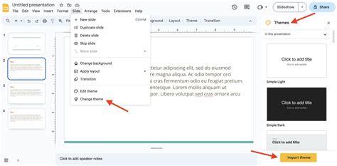 How To Import Themes To Google Slides Smoothslides Com