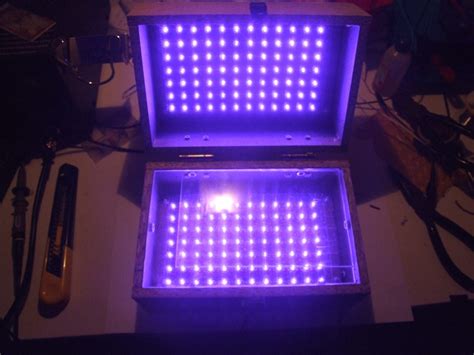LED UV Exposure Box Electronics Lab Com LED UV Exposure Box Electronics Lab Com