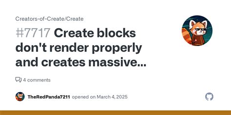 Create Blocks Dont Render Properly And Creates Massive Visual Glitches