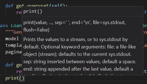 Function Hints Blocking Code Above Typing Line · Issue 92213