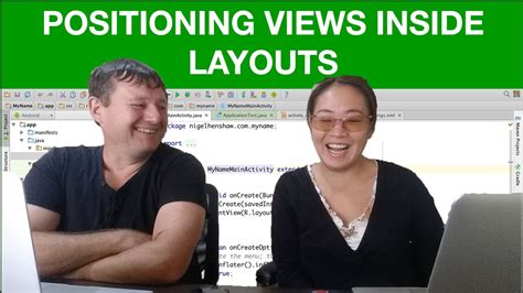 Wife Learns Android Programming Git And Positioning Views Inside Relativelayouts Youtube