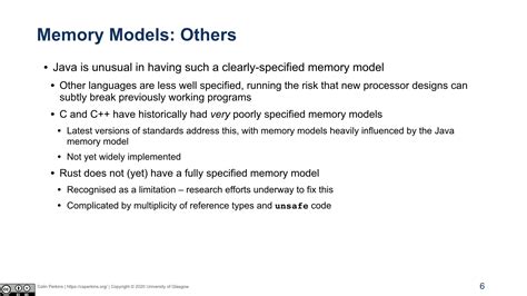 Colin Perkins Teaching 2022 2023 Advanced Systems Programming H M Lecture 7 Concurrency