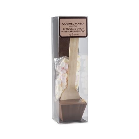 Caramel Vanilla Flavour Spoon With Mini Marshmallows Whittard Of Chelsea