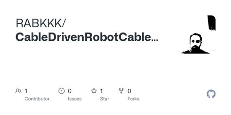 GitHub RABKKK CableDrivenRobotCableModel
