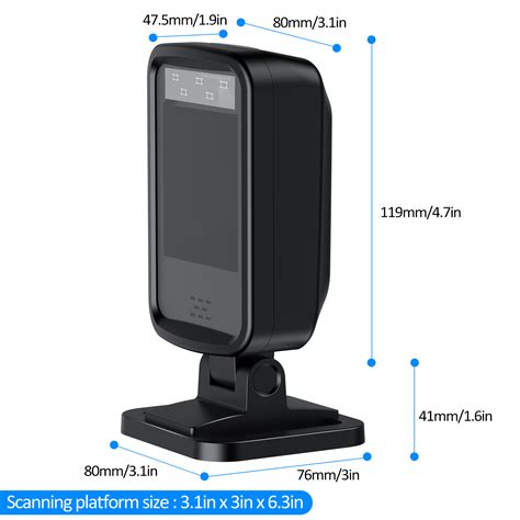 Mj 6600 Imager 1d2d Desktop Barcode Scanner Symcode Symcode111
