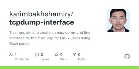 Github Karimbakhshamirytcpdump Interface This Repo Aims To Create An Easy Command Line