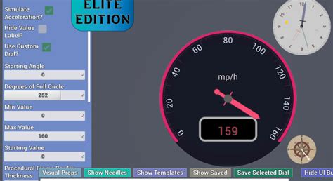 charts pro radial dial elite in blueprints ue marketplace
