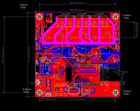 MultiControl Board EasyEDA Open Source Hardware Lab