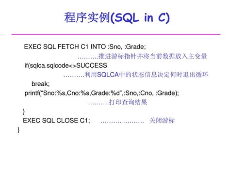 Ppt Embedded Sql Powerpoint Presentation Free Download Id3609994