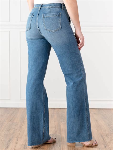 Raegan Utility Wide Leg Jeans For Tall Women Amalli Talli