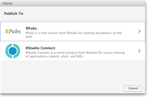 Publishing Your Project Reproducible Projects In RStudio