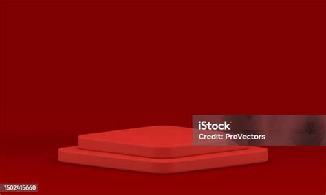 빨간색 3d 받침대 마름모 단계 기본 기초 소매 상품 전시 플랫폼 벡터 0명에 대한 스톡 벡터 아트 및 기타 이미지 0명 3차원 형태 Charitable