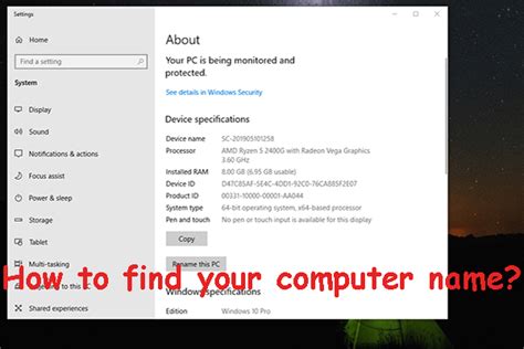 how to find your computer name in windows and mac