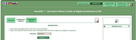 Obtaining A Free One Year StartSSL SSL TLS Certificate Ballings Bits