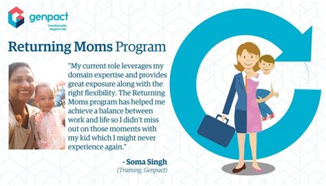 Genpact On Linkedin Our Returningmoms Program Ensures That Women Smoothly Transition Back To…