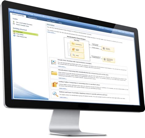 download modern computer monitor displaying software interface