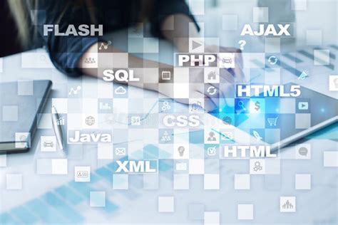 Aspnet Development Programming Language Concept On Virtual Screen