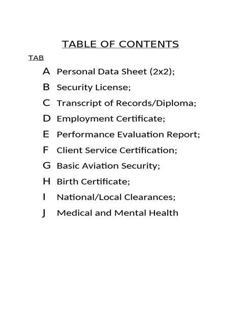 tabbing s pdf