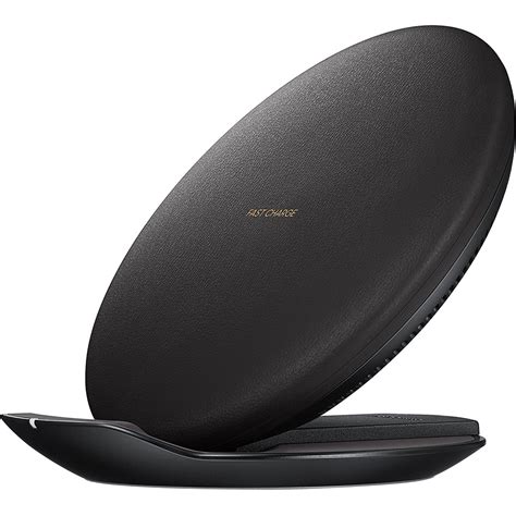 Samsung Fast Wireless Charger Convertible Pad Stand Black