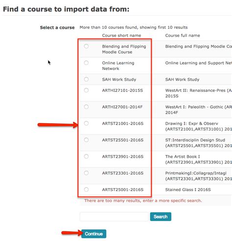 Copying Course Materials From Another Site Moodle Tutorials