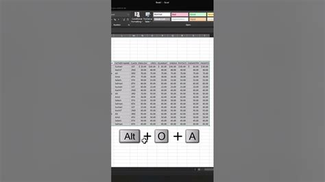 Format Your Excel Tabel In Seconds Ms Excel Trick Shorts Exceltips Youtube