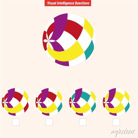 Visual Intelligence Questions Find The Same Iq Test • Adesivos Para A Parede Tridimensional