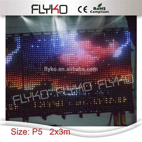 Amazing Flexible Led Curtain Display Xxx Videos Led Video Curtain FK FLYKO China