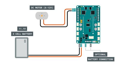 Reading Battery Level With MKR Motor Carrier Arduino Documentation