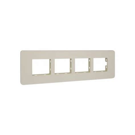 Lauritz Knudsen Engem 8 Module Grid Frame 8 Module Cover Horizontal