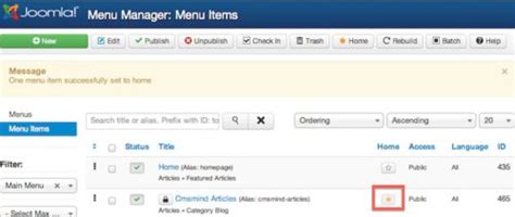 Joomla Tutorial How To Change Default Home Page