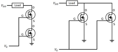 Power MOSFETs In Series And Parallel Circuits
