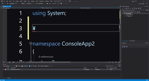every backslash keeps getting replaced with this symbol occurs in vs19