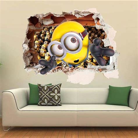 Pin By Shellylynn Henry Ms Bcba On Minions Sticker Wall Art Wall