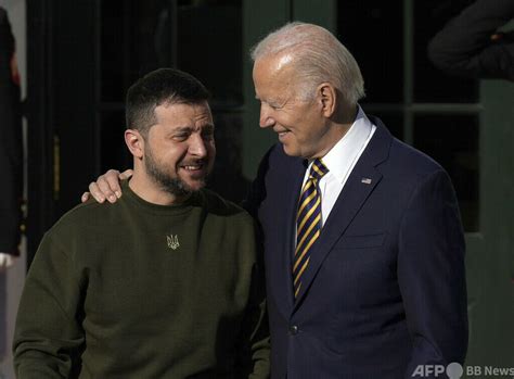 ゼレンスキー氏、ホワイトハウスでバイデン氏と会談 写真17枚 国際ニュース：afpbb News
