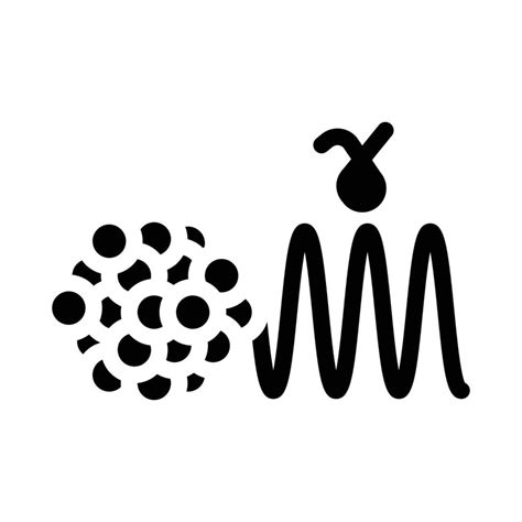 Electromagnetic Waves Glyph Icon Vector Illustration 17578561 Vector