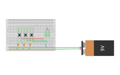 Circuit Design Circuito 3 Led Rgb Com Botoes Tinkercad