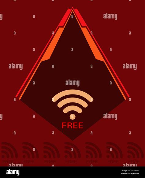 Wifi Free Password Concept Design Vector Art Stock Vector Image Art Alamy