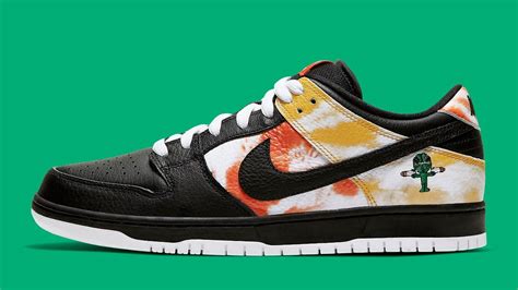 Nike Sb Dunk Low “tie Dye Raygun” Tributes The Late Sandy Bodecker