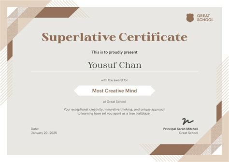 Nursery Graduation Certificate Piktochart