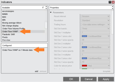 adding an indicator to superdom ninjatrader desktop