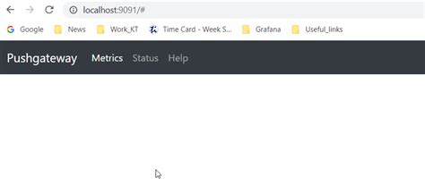 Failed To View Metrics On Using Pushgateway · Issue 493 · Prometheuspushgateway · Github