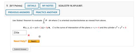 solved use stokes theorem to evaluate c f · ﻿dr where